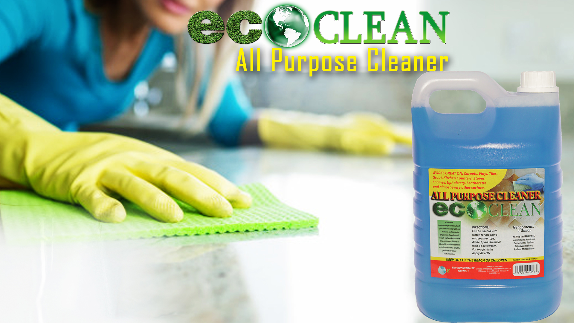 SONEIL MARKETING. Eco Clean All Purpose Cleaner